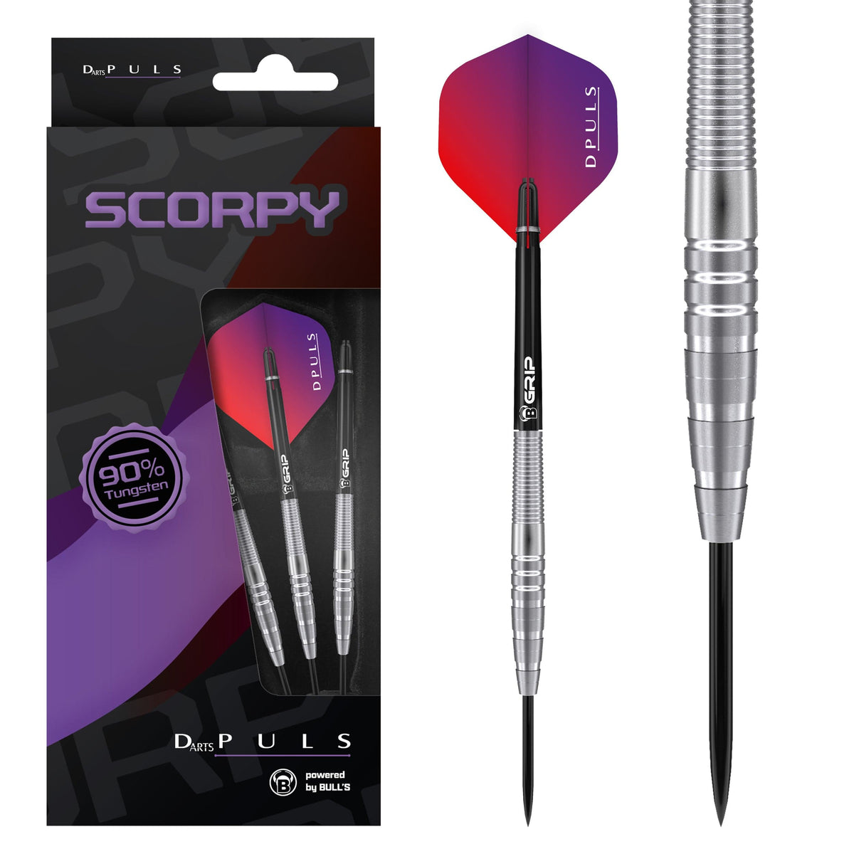 DPuls Scorpy Darts - Steel Tip - 90% Tungsten