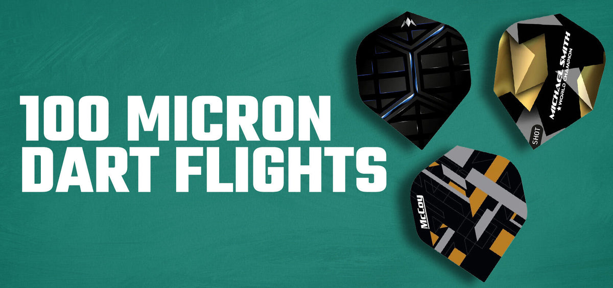 100 Micron Dart Flights | Dart Flights 100 Micron | Darts Corner
