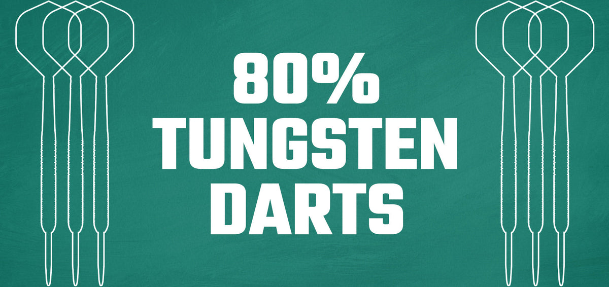 80% Tungsten Darts | 80% Tungsten Darts For Sale | Darts Corner