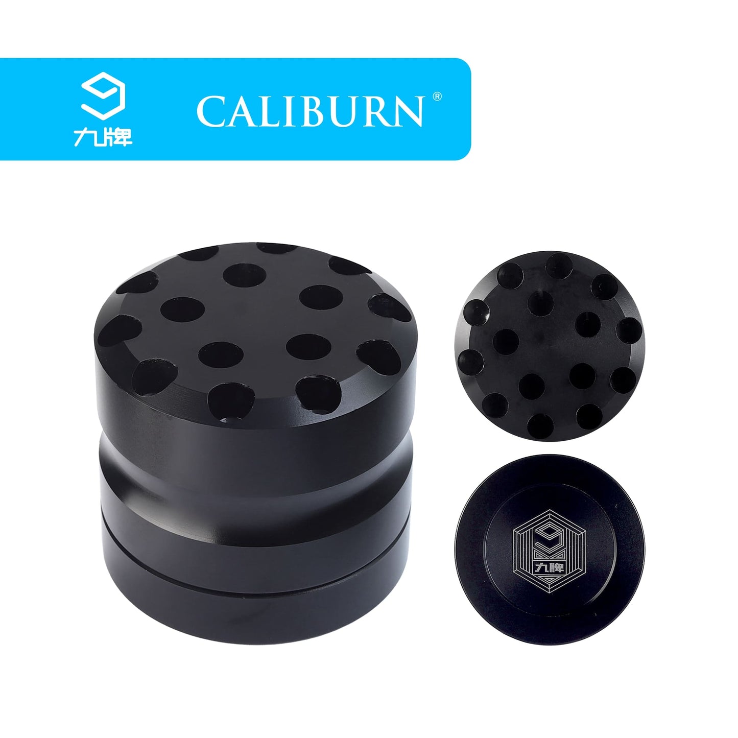 Caliburn Darts Display Stand - Unique Round Aluminium Design - Holds 5