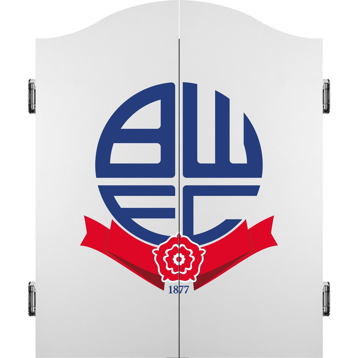 Bolton Wanderers Dartboard Cabinet - Official Licensed - BWFC - C2 - W