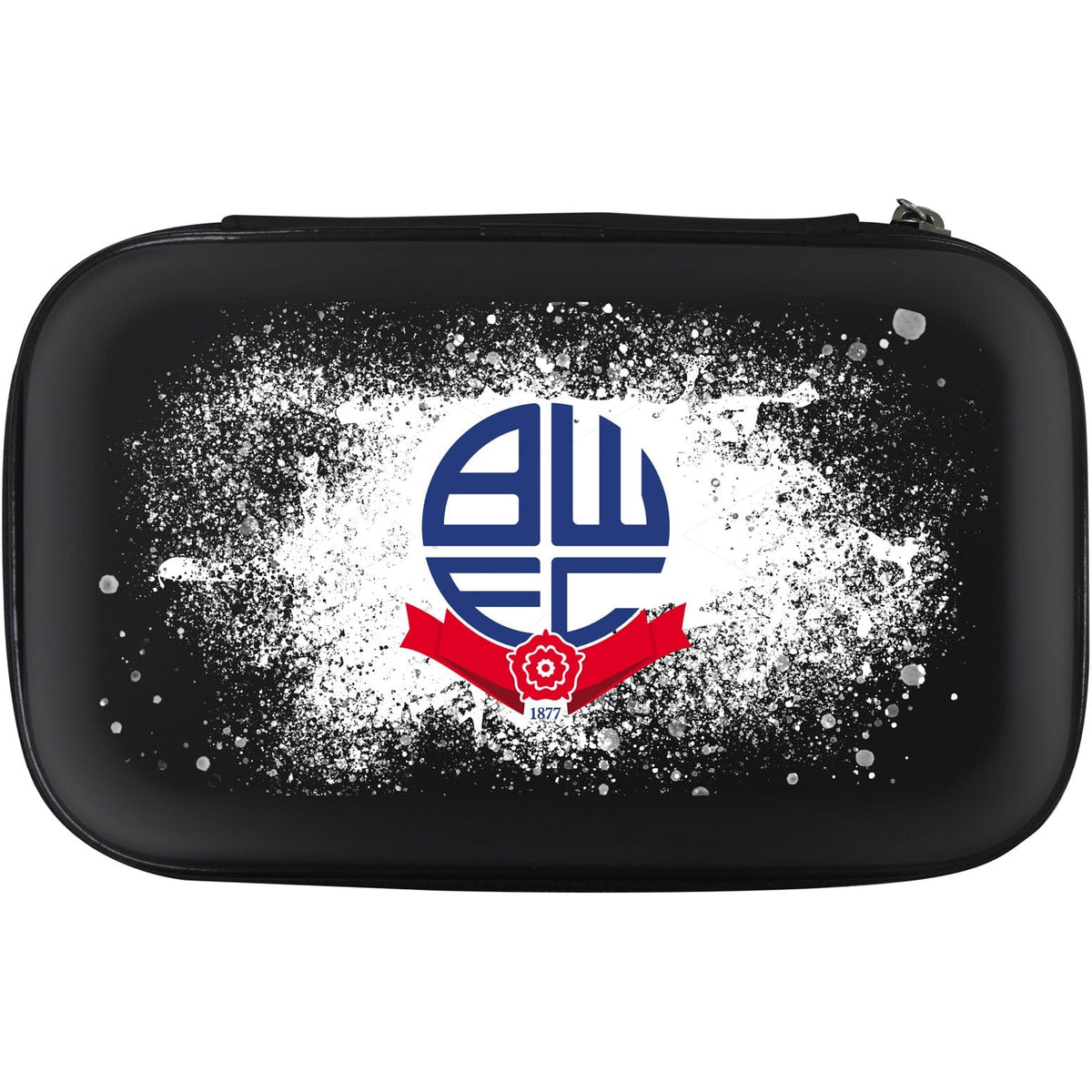 Bolton Wanderers Large Darts Case - Black - BWFC - W2 - Club Logo on W