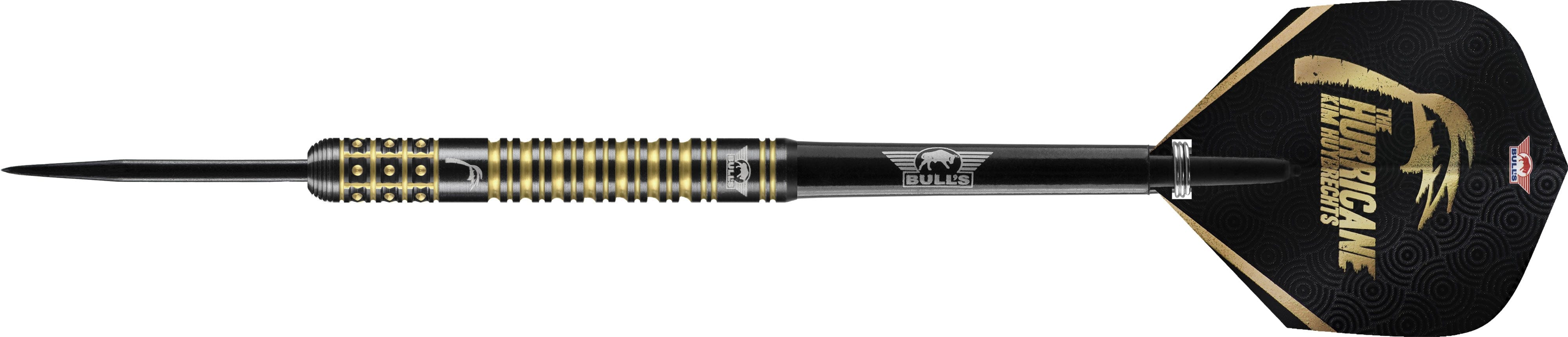 Bulls Kim Huybrechts Darts - Steel Tip - 90% - Black E2