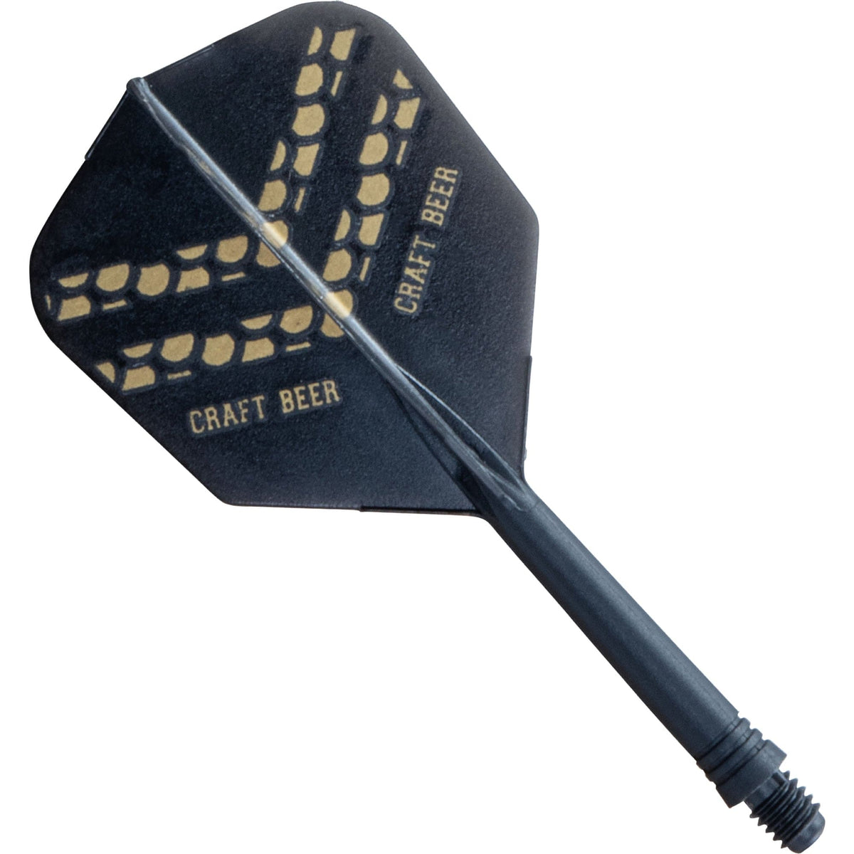 Cuesoul AK5 Integrated Dart Shaft and Flights - Standard - Black - Cra