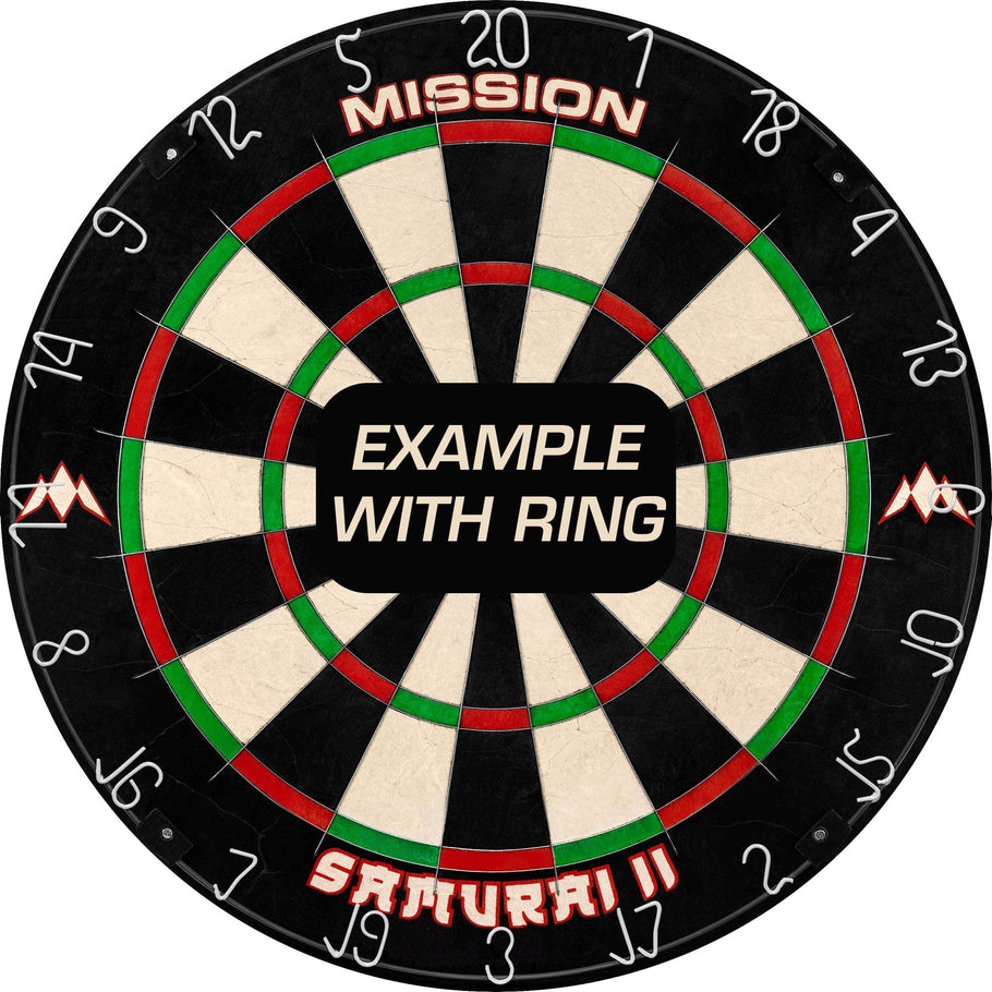 Designa Metal Number Ring - for Dartboards - Complete Outer Ring