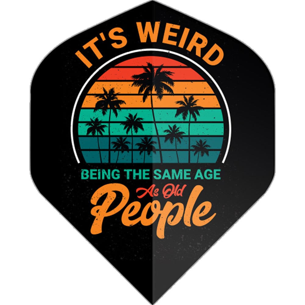 Designa Dart Flights - Motley Collection - 100 Micron - No2 - Std - It