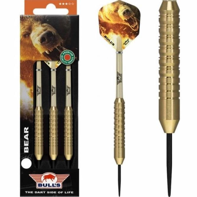 Bulls Bear Darts - Steel Tip Brass - Ringed - 22g