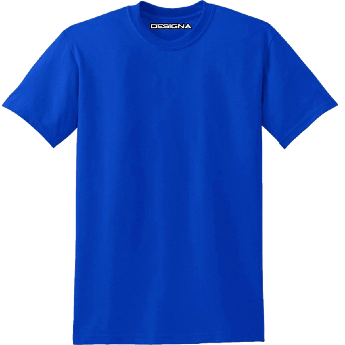 *Designa - T Shirt - Heavyweight - Cotton - Royal Blue