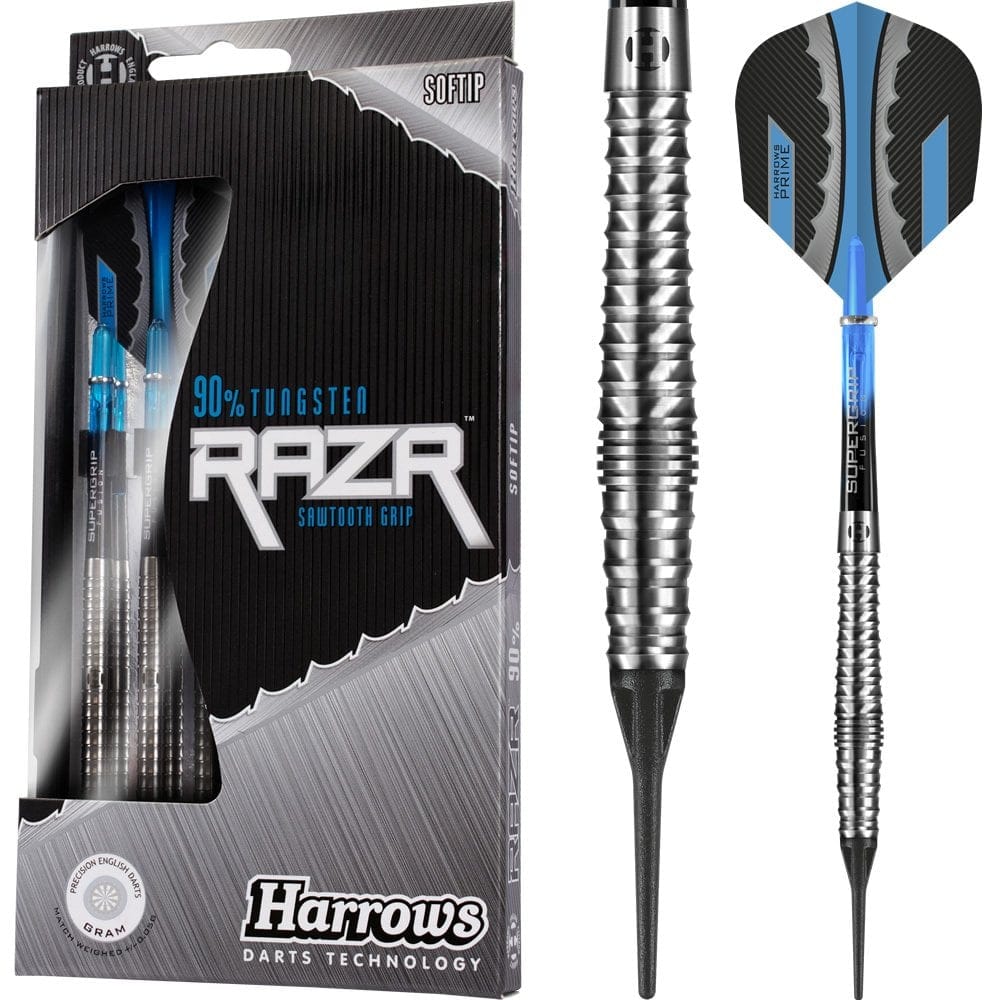 *Harrows RazR Darts - Soft Tip - Bulbous