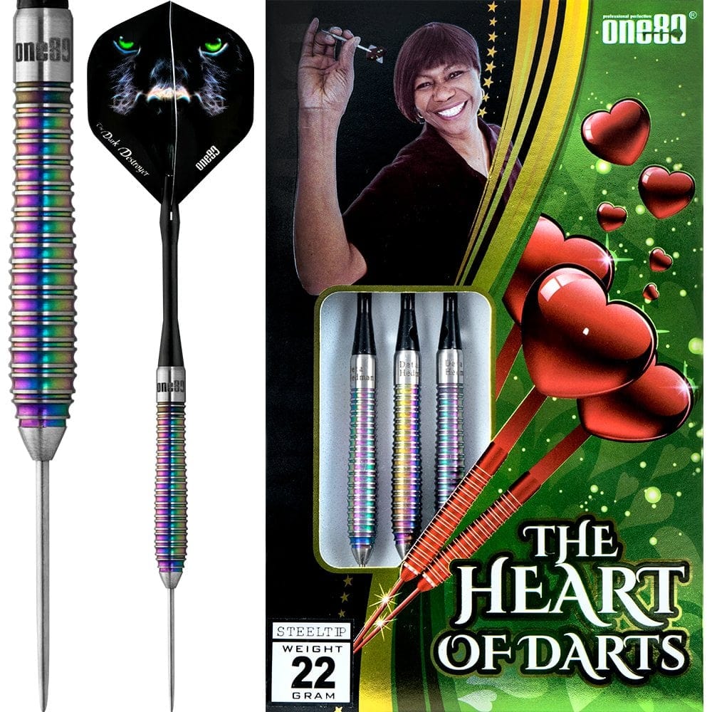 One80 Deta Hedman R2 Darts - Steel Tip Tungsten - Revolution 2