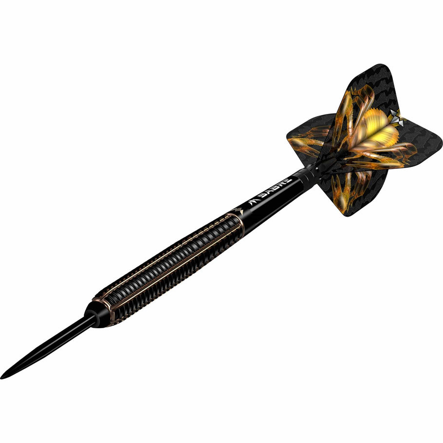 Mission Scorpion Darts - Steel Tip - 90% Tungsten - Black & Gold Elect