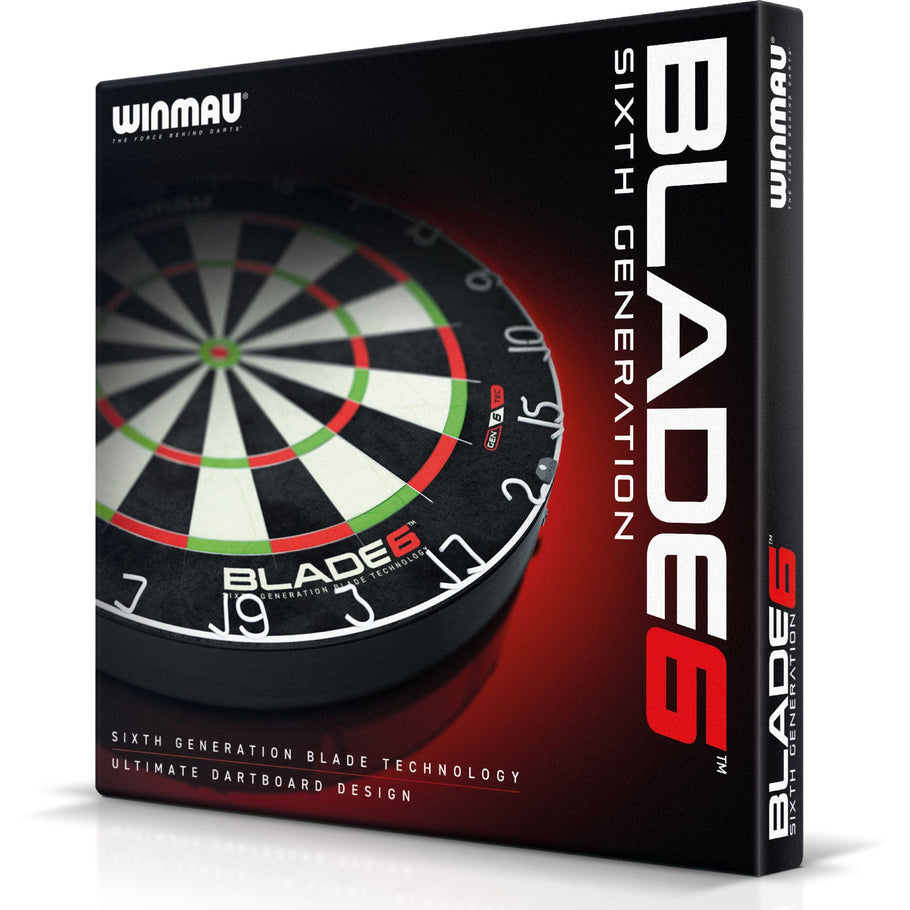 Winmau Blade 6 Dartboard - Professional - with Rota Lock System - Blad
