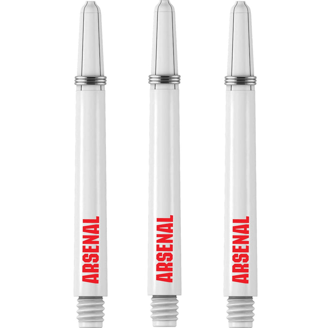 Arsenal FC Dart Shafts - Official Licensed - Dart Stems with Springs