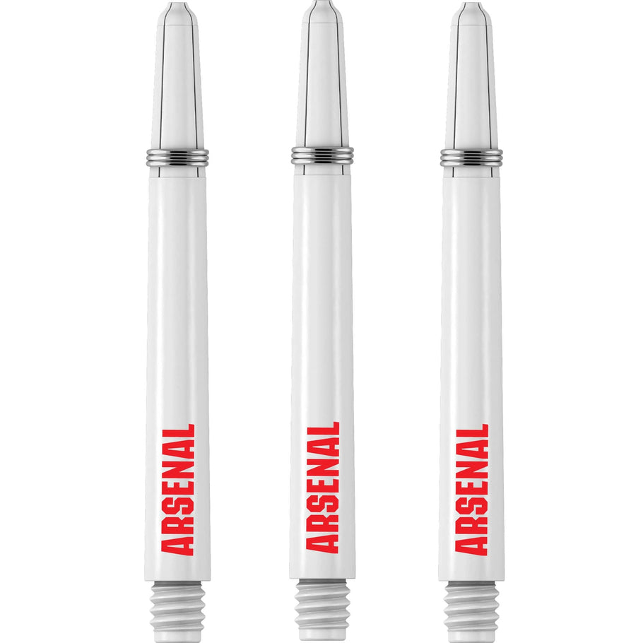 Arsenal FC Dart Shafts - Official Licensed - Dart Stems with Springs