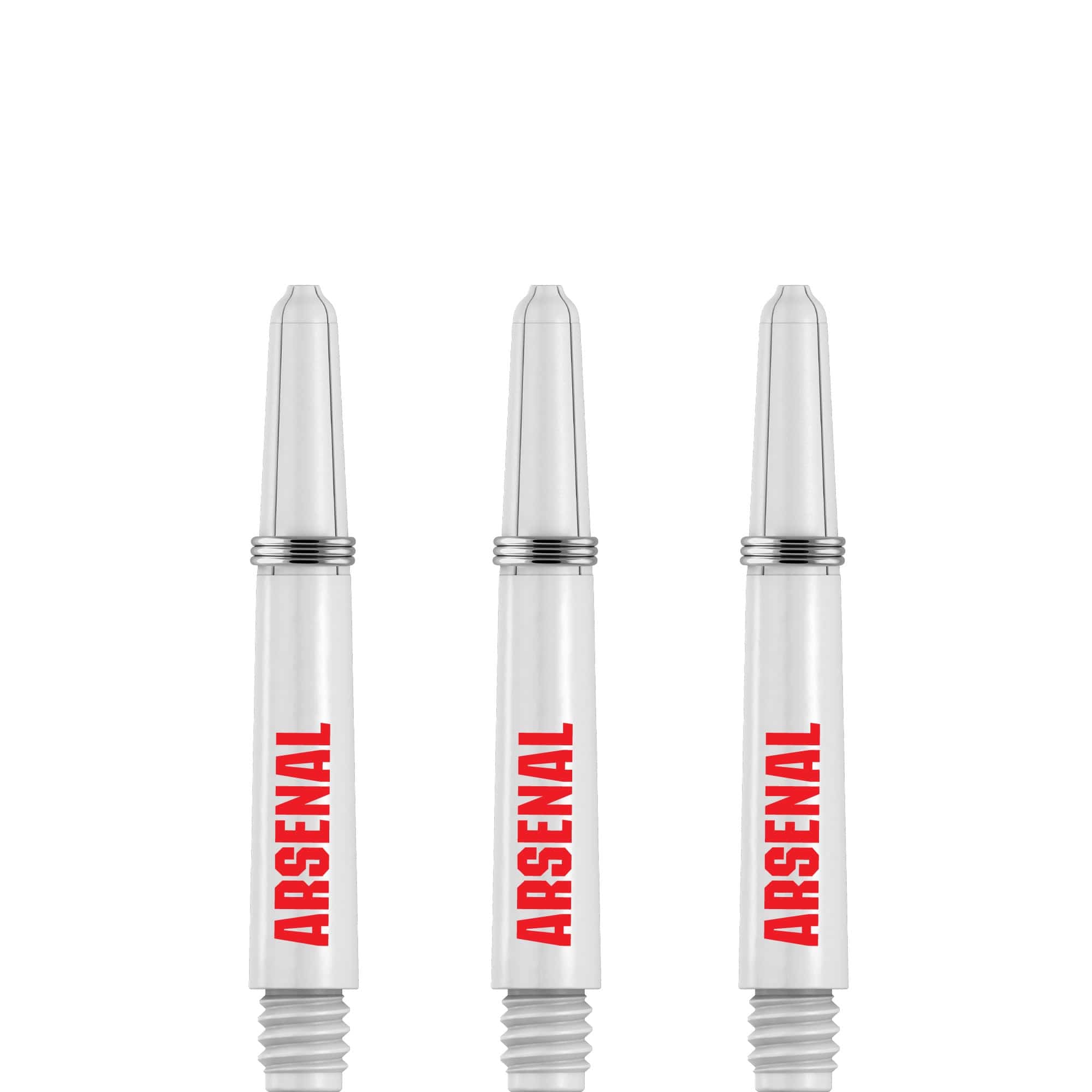 Arsenal FC Dart Shafts - Official Licensed - Dart Stems with Springs