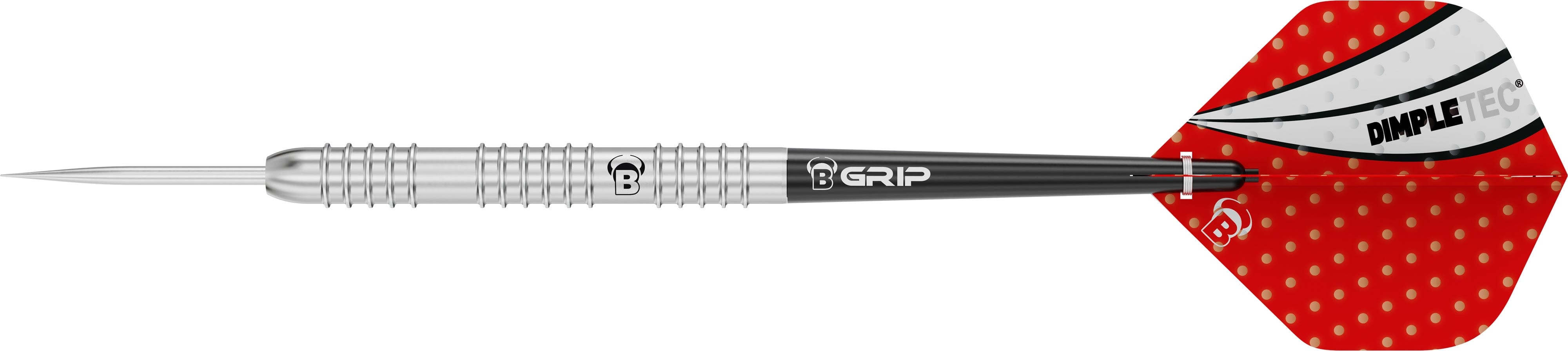 BULL'S Dot D8 Darts - Steel Tip - 90% Tungsten - Outer Grip
