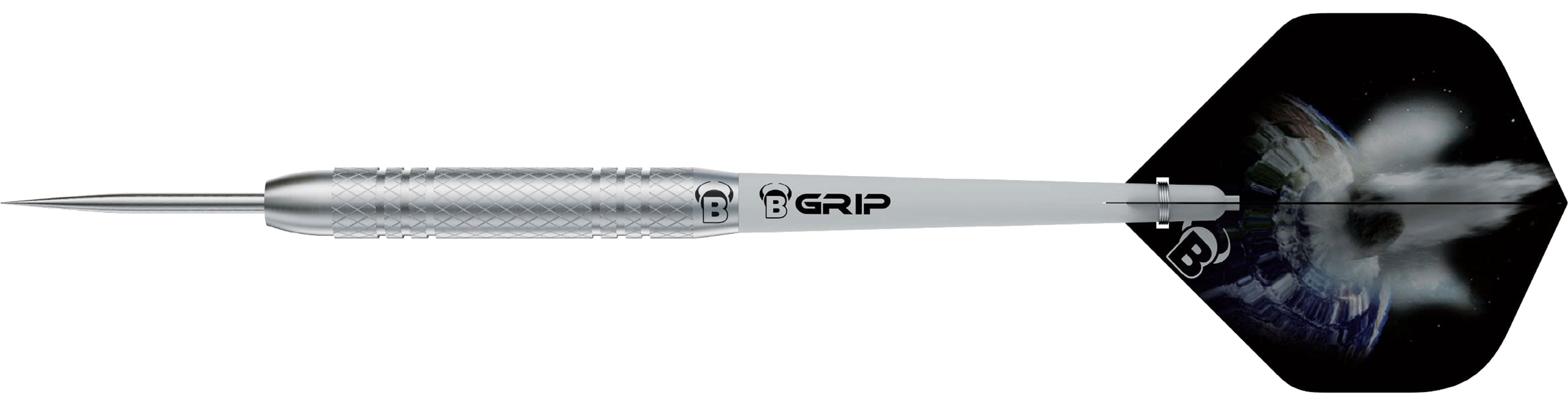 BULL'S Meteor Darts - Steel Tip - 80% Tungsten - MT8 - Fine Knurl