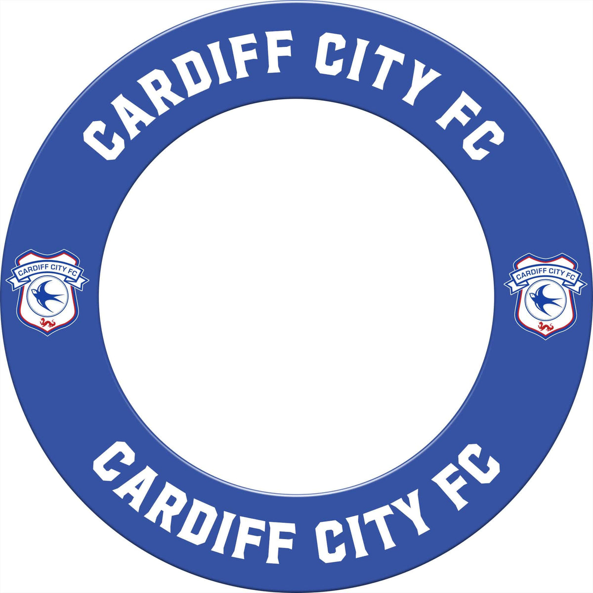 Cardiff City FC - Official Licensed - Dartboard Surround - S1 - Blue C