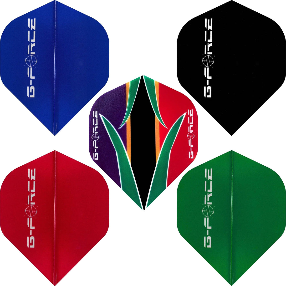 *Datadart G-Force Dart Flights - No2 - Std - Transparent