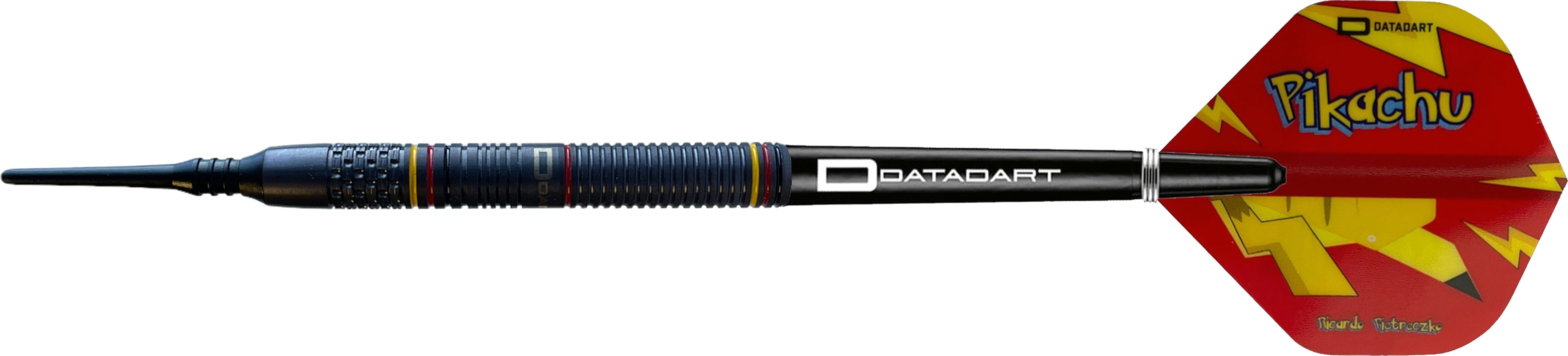 Datadart Ricardo Pietreczko Darts - Soft Tip - 90% - Pikachu - Black P