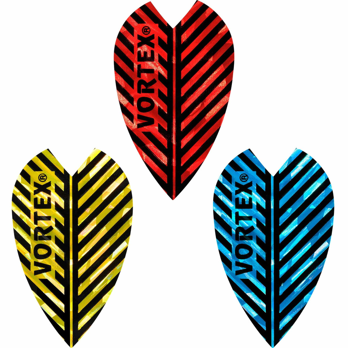 *Harrows Dart Flights - Vortex - Feather Design - Std