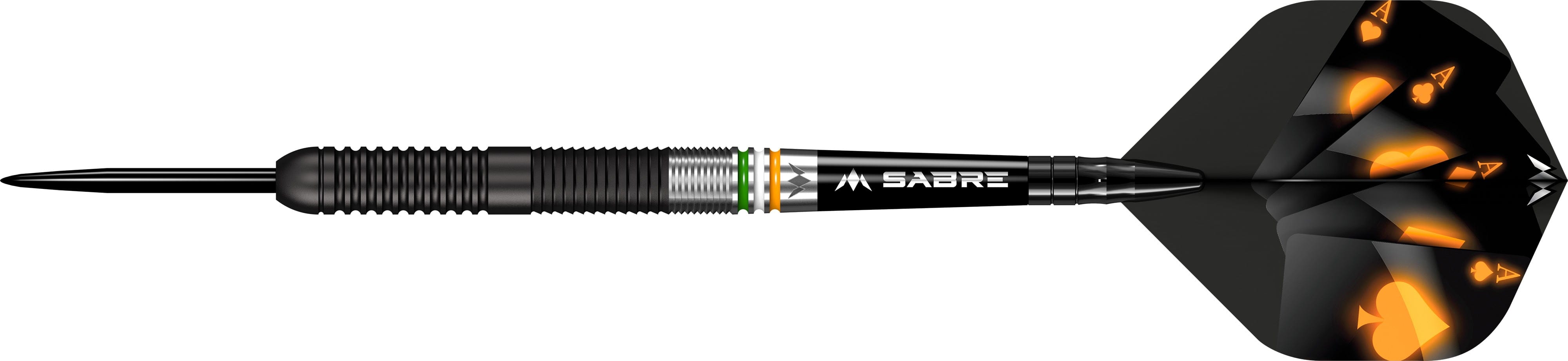 Mission Dylan Slevin Darts - Steel Tip - 90% - Black Titanium - Oceans