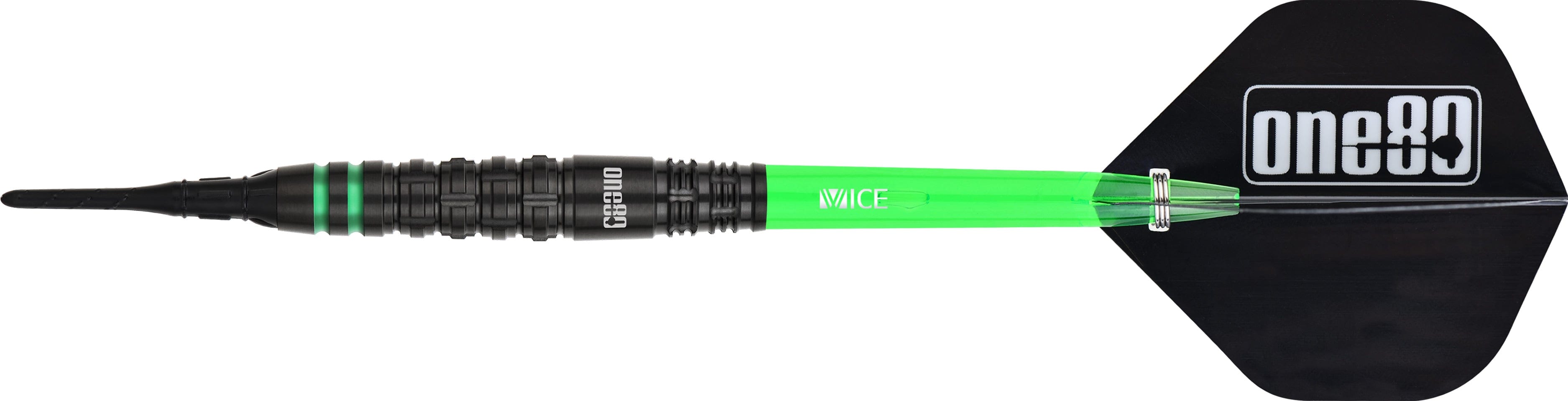 One80 Ben Robb V2 Darts - Soft Tip - Big Rig - Black