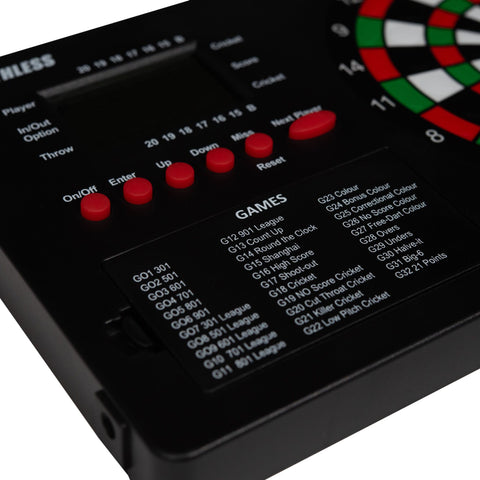 Ruthless TopScore Electronic Dart Scorer - 32 Games - Up to 8 players