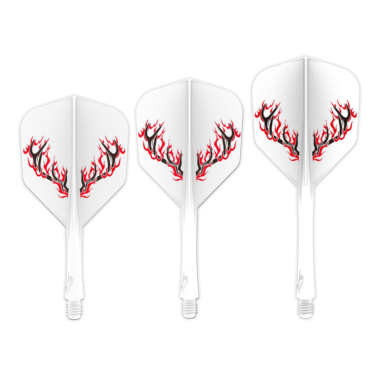 Caliburn SUP Dart Flights - Moulded Flight & Shaft - Standard No6 - Ry