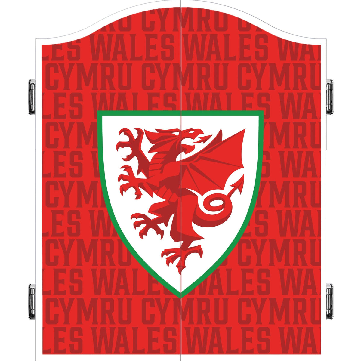 Wales FA - Dartboard Cabinet - Official Licensed - Welsh \ Cymru - C2